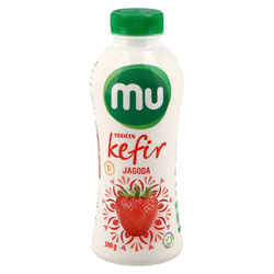 KEFIR JAGODA MU, LJUBLJANSKE MLEKARNE, 500G - Ceneje.si