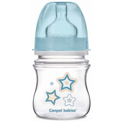 Bočica protiv kolika Canpol - Newborn Baby, 120 ml, plava - Jeftinije.hr