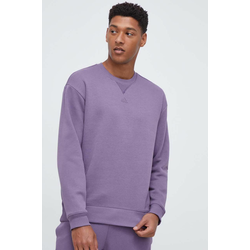 Dukserica adidas za muškarce, boja: ljubičasta, bez uzorka - Jeftinije.hr