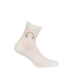 Gatta G44.01N Cottoline girls' socks patterned 33-38 off white 393 ...