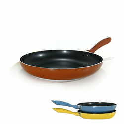 GUSTO CASA Tava Vintage 24cm / jedna ručka / više boja / indukcija ...