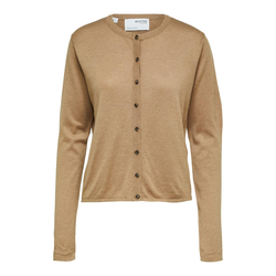 SELECTED FEMME Pletena jopa ''LYDIA'', rjava - Ceneje.si