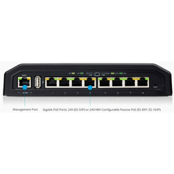 Ubiquiti ES-8XP EdgeSwitch 8XP PRO 8xGbE LAN port, 48V PoE managed ...