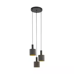 Eglo 97684 - Lestenec na vrvici CONCESSA 1 3xE27/60W/230V - Ceneje.si