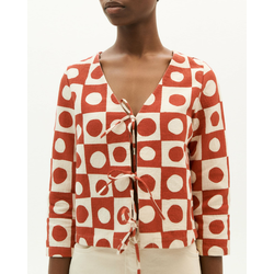 Thinking MU Bluza ''Alexandra'', bež / hrđavo crvena - Jeftinije.hr