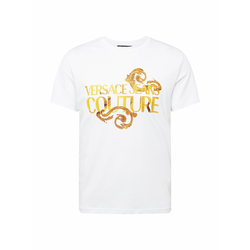 Versace Jeans Couture Majica ''76UP600'', smeđa / senf / zlatno žuta / bijela - Jeftinije.hr