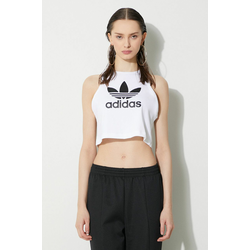 Top adidas Originals Trefoil Tank ženski, bela barva, IP0679 - Ceneje.si
