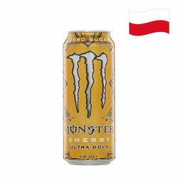 Monster Ultra Gold - energijska pijača, 500ml - Ceneje.si