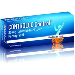 NYCOMED tablete CONTROLOC CONTROL 20mg 7KOM - Jeftinije.hr