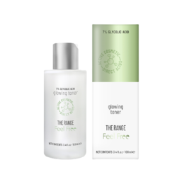 FEEL FREE - THE RANGE -GLOWING TONER 7% GLYCOLIC ACID 100ml - Idealno.rs