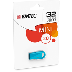 USB 2.0 Flash drive 32GB EMTEC D250 Mini Blue - Ceneje.si
