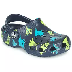 Crocs Klompe CLASSIC MONSTER PRINT CLOG T Blue - Jeftinije.hr