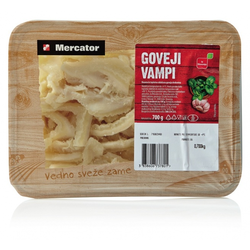 Mladi goveji kuhani vampi, Mercator, 700 g, pakirano - Ceneje.si
