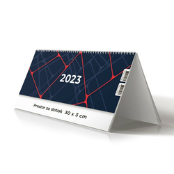 Koledar namizni pokončni temno moder 2023 ROKOVNIK&KOLEDAR - Ceneje.si