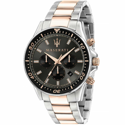 Ročna ura Maserati Sfida R8873640002 Silver/Black/Pink - Ceneje.si