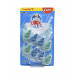 Duck Active Clean osvježivač za WC školjku, duplo pakiranje - Marine ...