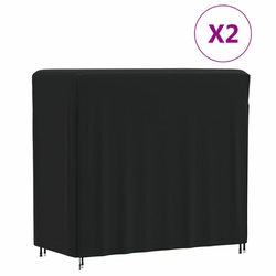 Vidaxl Pokrivalo za stojalo za drva 2 kosa 122x61x106 cm 420D oxford ...