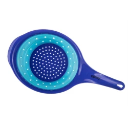 CAMRY silikonsko zložljivo cedilo, modro - Ceneje.si