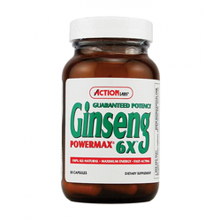 ACTION LABS kapsule GINSENG POWERMAX 6X 50 kom - Jeftinije.hr