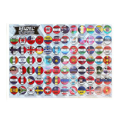 REUZEL Country Flag Poster poster 100 x 70 cm - Jeftinije.hr