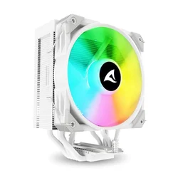 Sharkoon A50 RGB White Air hladnjak za CPU, 120 mm, PWM, 230 W, RGB ...