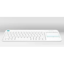 Logitech K400 Plus keyboard RF Wireless QWERTY UK English White (920 ...