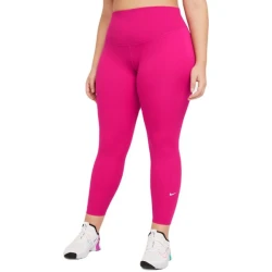 Tajice Nike One Dri-Fit Mid-Rise Tight - fireberry/white - Jeftinije.hr