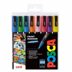 POSCA marker Uni PC-3M (bleščice), set 8/1 - Ceneje.si