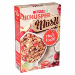 MÜSLI S SADJEM SPAR, 500G - Ceneje.si