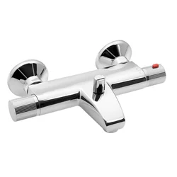 Stenska termostatska mešalna pipa za kad ACTION, kromasta - Kromasta ...