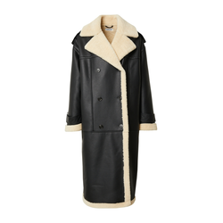 EDITED Zimski kaput ''Erin'', crna / vuneno bijela - Jeftinije.hr