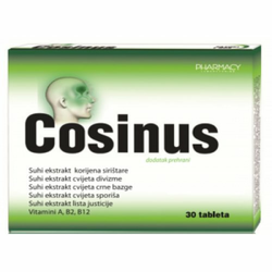 Cosinus - tablete protiv upale sinusa i hunjavice nosa - Jeftinije.hr