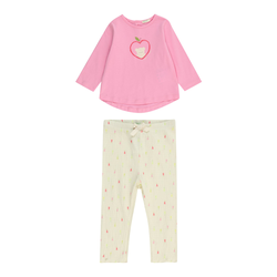 UNITED COLORS OF BENETTON Komplet, svijetlozelena / rosé / crvena ...