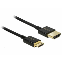 Kabel DELOCK Premium, HDMI-A (M) na HDMI mini-C (M), 3D, 4K, High Speed ...