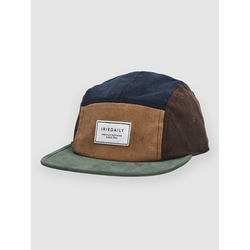Iriedaily Corvin 5 Panel Kapa s šiltom brown olive - Ceneje.si