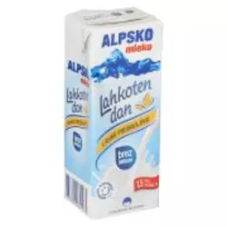 MLEKO ALPSKO BREZ LAKTOZE 1,5%MM, 0,2L - Ceneje.si