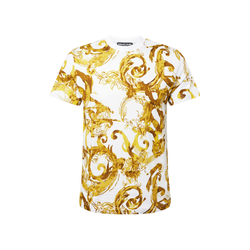 Versace Jeans Couture Majica, oker / žuta / bijela - Jeftinije.hr