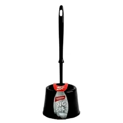 Ščetka za wc komplet PVC črn standard - Ceneje.si