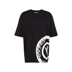 Versace Jeans Couture Majica, crna / bijela - Jeftinije.hr