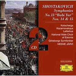 SHOSTAKOVICH:SYMPHONIES NO.14&15/JARVI - Ceneje.si