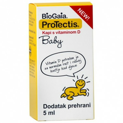 BIOGAIA PROBIOTIK KAPI + VITAMIN D3 5 ML - Jeftinije.hr