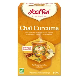 Yogi Tea Infusion Chai Turmeric 17 sachets - Ceneje.si