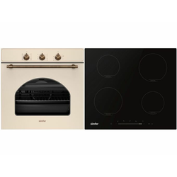 SIMFER set retro pečica in indukcijska plošča BIOH 40RSB - Ceneje.si