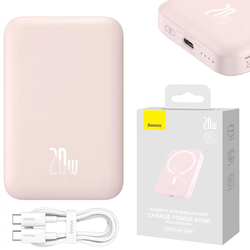 Powerbank Baseus Magnetic Mini 6000mAh 20W MagSafe (pink) - Jeftinije.hr