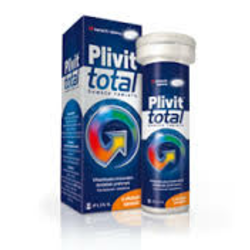 PLIVA šumeće tablete PLIVIT TOTAL 10KOM + emulzija gratis VENTOREX 100g ...