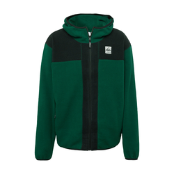 ADIDAS ORIGINALS Flis jakna, tamno zelena / crna / bijela - Jeftinije.hr