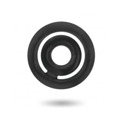 Erekcijski obroček Addicted Toys Potenz, črn - Jeftinije.hr