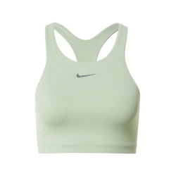 Nike W NY DF SWOOSH HN BRA, ženski športni nedrček, zelena DM0660 ...