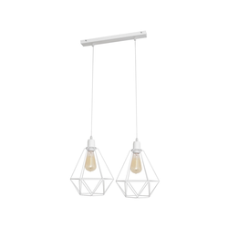 Luster KARO 2xE27/60W/230V bijela - Jeftinije.hr