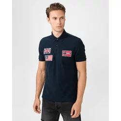 Napapijri Ehiri Polo majica 451707 Modra - Ceneje.si